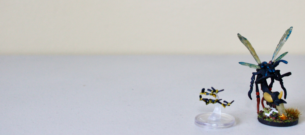 3DRPG: WizKids - Swarm of Insects | Resin DnD TTRPG Miniature