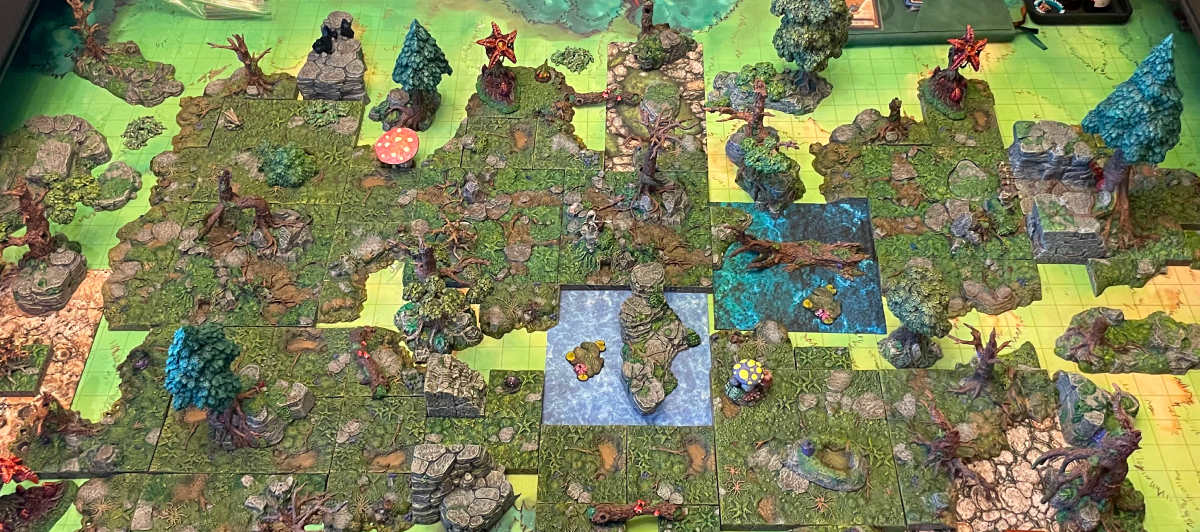 3DRPG: Dwarven Forge - High Forest Terrain Gameboard | DnD TTRPG