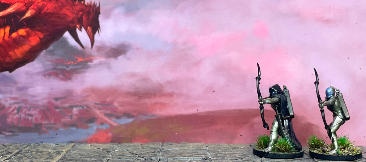 3DRPG: mz4250 - DnD Astral Elf & Warforged Ranger | Resin Miniature